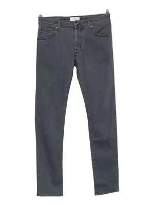 Jacob Cohen Logo-patch Straight-leg Jeans - Grey