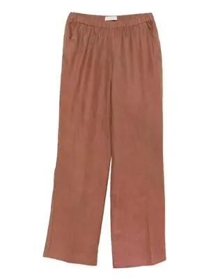 Faithfull The Brand Capriolla Straight-leg Trousers - Brown