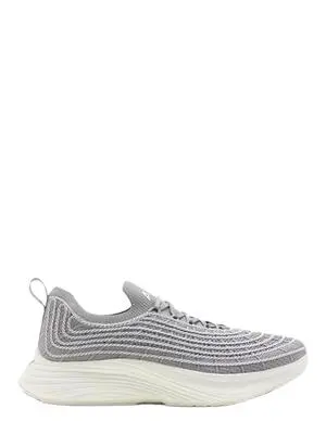 Apl Knit Lace-up Sneakers - Grey