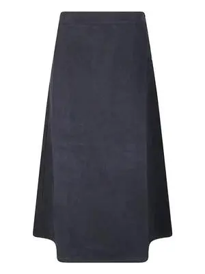 LABO.ART Labo Art Elastic Waistband Midi Skirt