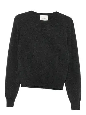 LISA YANG Crew Neck Sweater - Grey