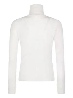 P.a.r.o.s.h Ribbed Knit Roll Neck Sweater - Neutrals