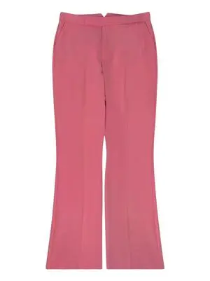 OSCAR THE COLLECTION Pressed Crease Flared Trousers - Pink