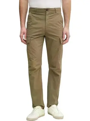 TRUSSARDI Button-fastening Cargo Trousers - Green