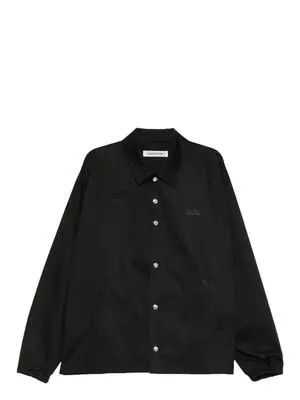 Undercover Logo Patched Press-stud Coach Jacket - Black