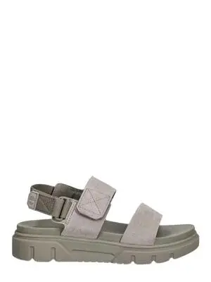 Timberland Suede Touch-strap Sandals - Grey