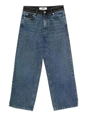 MSGM MSGM Belt-Loop Pocket Jeans
