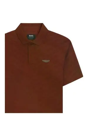 BOSS Logo-plaque Polo Shirt