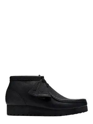 Clarks Wallabee Ankle Boots - Black