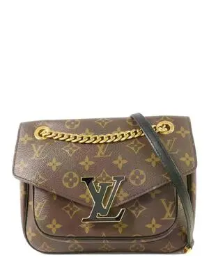 LOUIS VUITTON Passy Monogram Shoulder Bag - Brown
