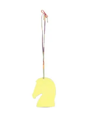 Hermès Samarkand Horse-head Bag Charm - Yellow