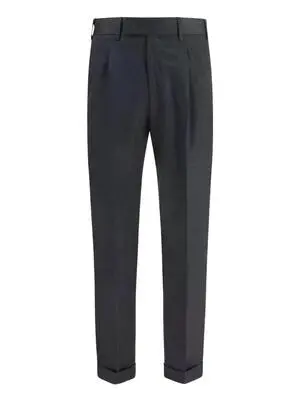 PT TORINO Rebel Pleated Trousers - Grey