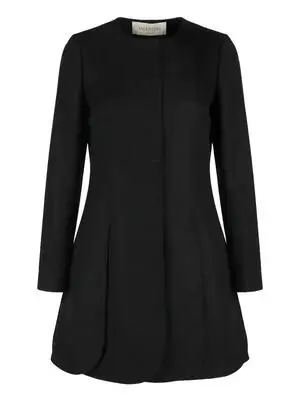 Valentino Garavani Patch-pocket Coat - Black