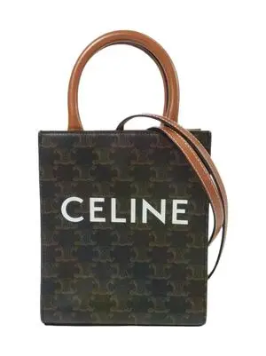 Celine Mini Vertical Cabas Tote Bag - Brown