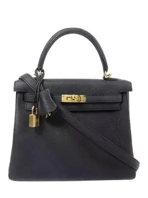 Hermès 2025 25 Kelly Tote Bag - Black