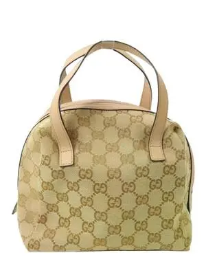Gucci Gg Canvas Handbag - Neutrals