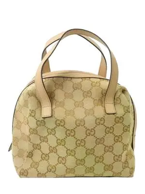 Gucci Gg Canvas Handbag - Neutrals