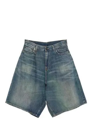 R13 Jesse Denim Shorts - Blue