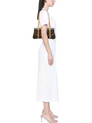 LOUIS VUITTON 2004 Monogram Marelle Shoulder Bag - Brown