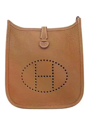 Hermès 2025 Clemence Evelyne 16 Amazone Crossbody Bag - Brown