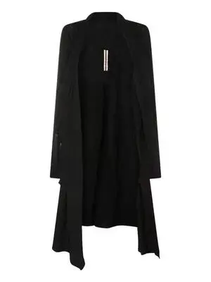 Rick Owens Draped Open-front Cardigan - Black