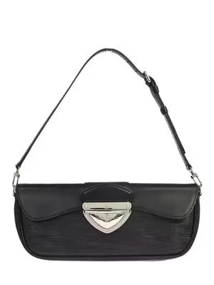LOUIS VUITTON Pochette Montaigne Clutch Bag - Black