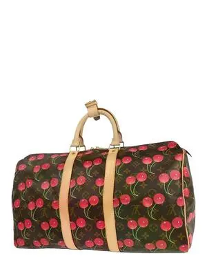 LOUIS VUITTON Louis Vuitton 2005 Monogram Cherry Keepall Travel Bag