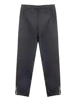 JIL SANDER Elasticated-waistband Zip-cuff Trousers - Black