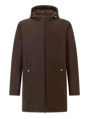 Herno Hooded Parka - Brown