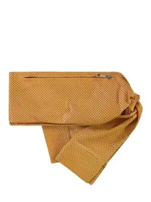 CÉDRIC CHARLIER Cédric Charlier Perforated Leather Belt Bag