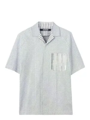 Jacquemus The Romarin Short-sleeve Shirt - Blue