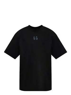 44 LABEL GROUP Fear Logo-print T-shirt - Black