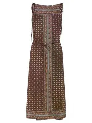 DÔEN Amarante Midi Dress - Brown