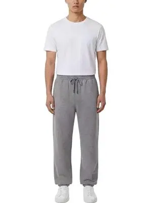 Thom Browne Drawstring Patch Detail Trousers - Grey