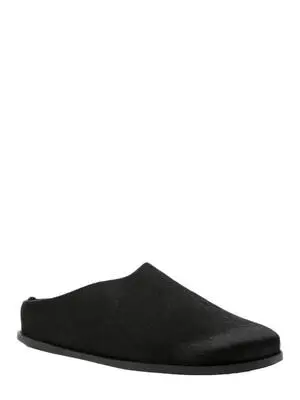 A.emery Calf Hair Clogs - Black