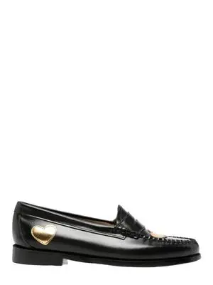 G.H.BASS Weejuns Heart-Motif Penny-Slot Loafers