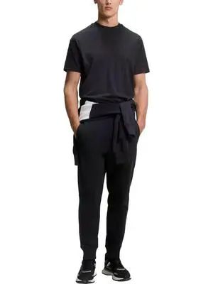 BOSS Jacquard-tape T-shirt - Black