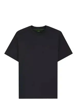 BOSS Jacquard-tape T-shirt - Black