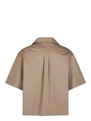 Balenciaga Short-sleeve Flap-pocket Shirt - Neutrals