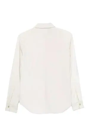 Eleventy Corduroy Long-sleeve Shirt - Neutrals