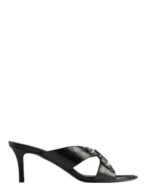 Balenciaga City Sandals - Black