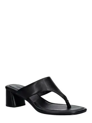 VAGABOND SHOEMAKERS Evie Leather Thong Sandals - Black