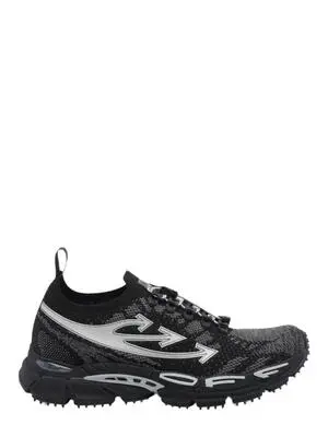 Off-White Off-White Knit Trainers With Arrow Logo Black