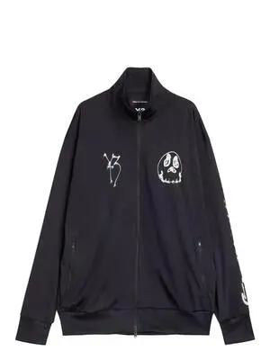 Y3 Chito Graphic Track Top - Black