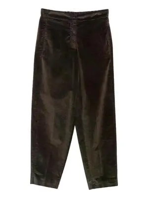 19.61 MILANO Velvet Trousers - Brown