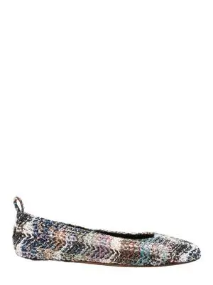Missoni Florence Ballet Flats - Blue