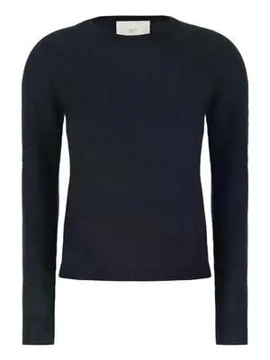 VANISE Cashmere Crew-neck Sweater - Blue
