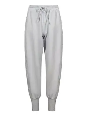 Adidas By Stella McCartney Wide-leg Tracksuit Bottoms - Grey