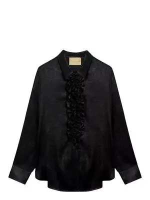 MOMONI MOMONÌ Bilancia Bis Ruffled Shirt