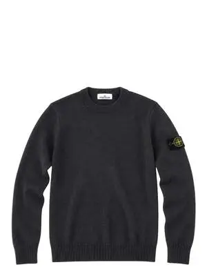 Stone Island 5100072 Lambswool Sweater - Grey